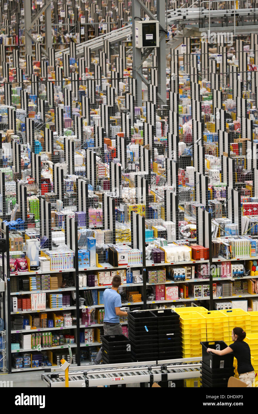 Amazon fulfilment centre (warehouse) in Peterborough Cambridgeshire ...