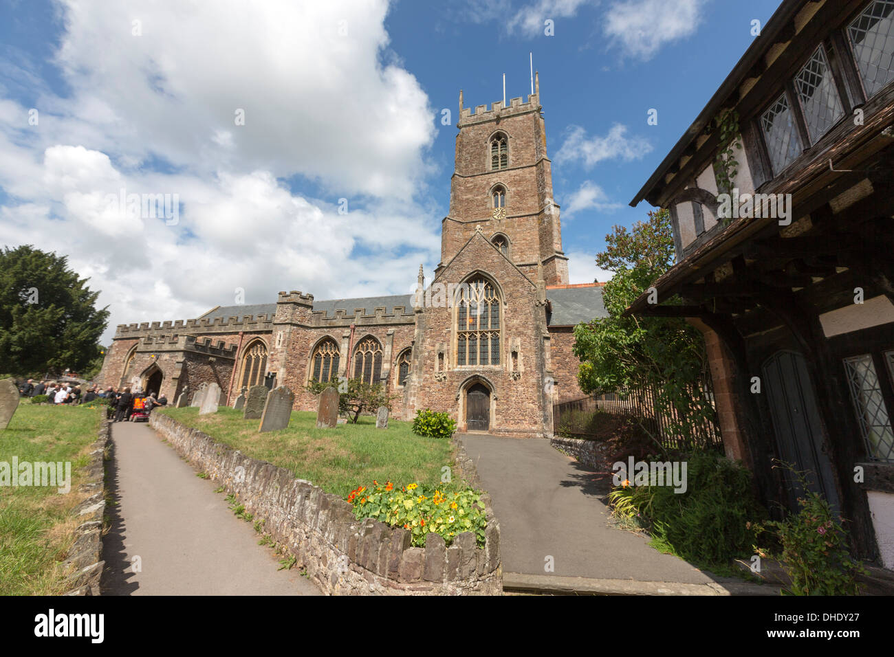 Priory Church of St George in Dunster and a historic Grade II listed ...