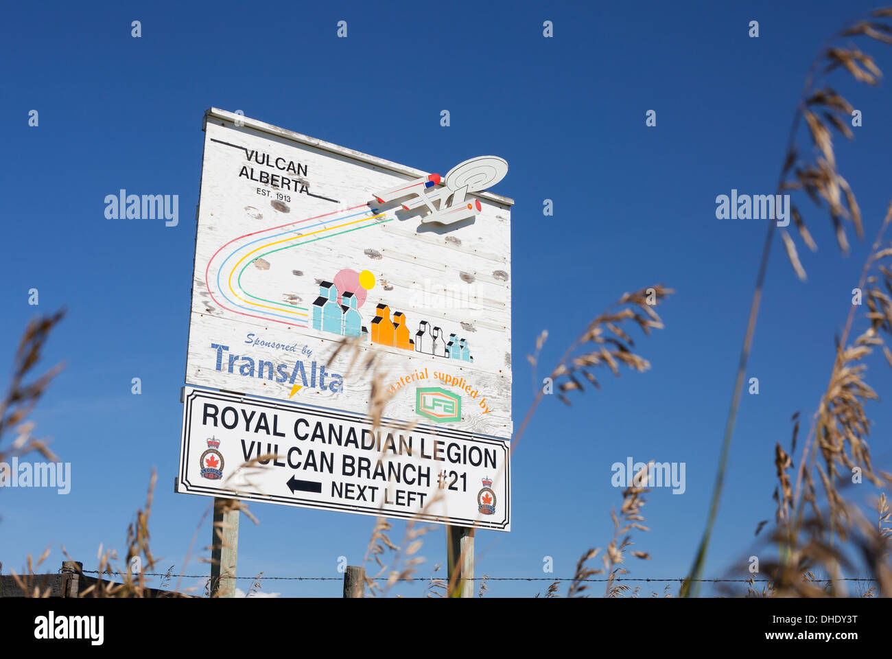 Alberta canada vulcan hi-res stock photography and images - Alamy