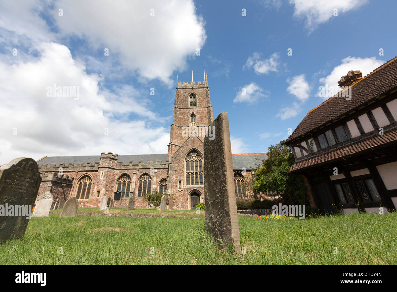 Priory Church of St George in Dunster and a historic Grade II listed ...