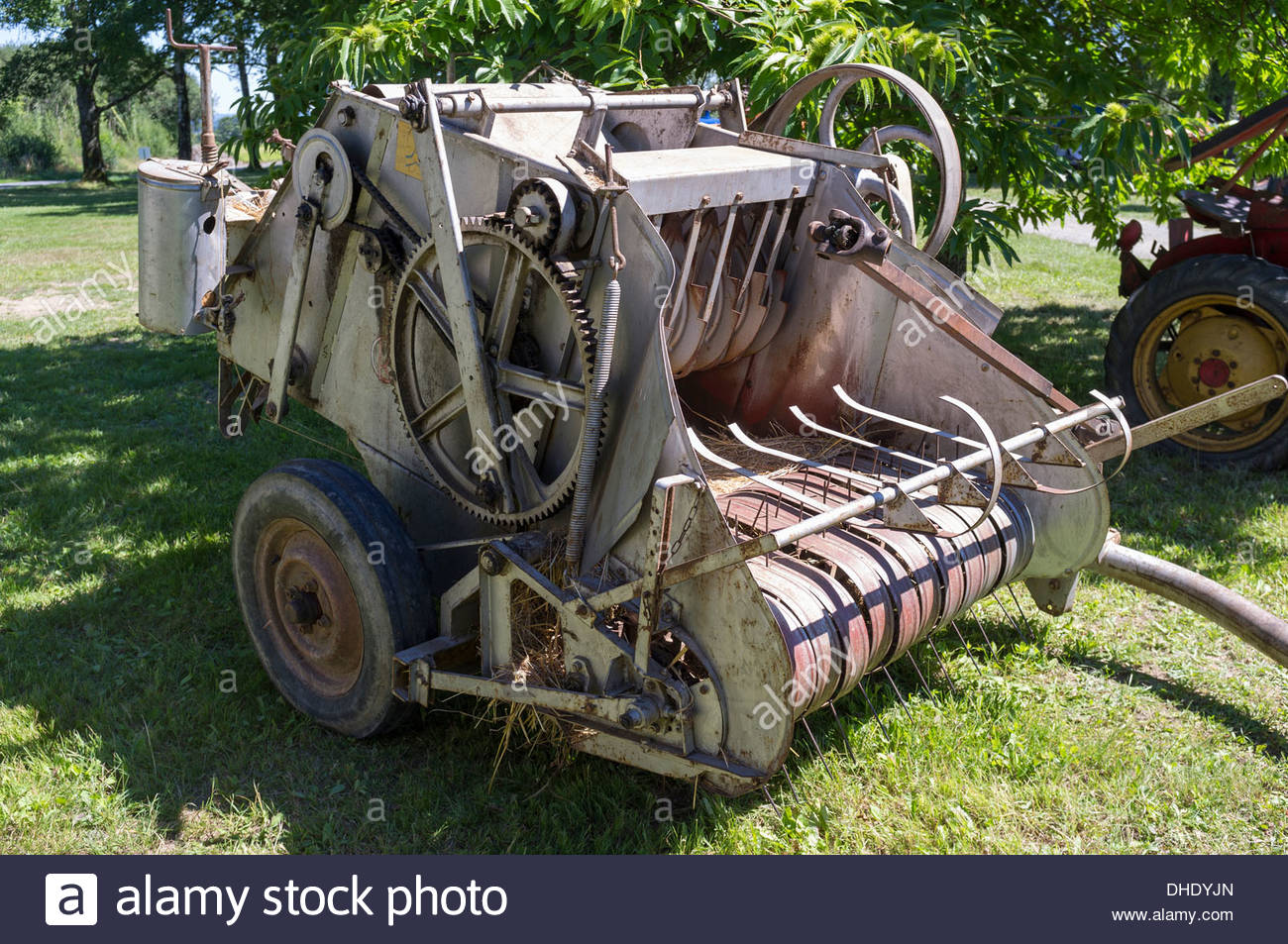 Vintage Rusty Agricultural Machinery Equipment High Resolution Stock ...
