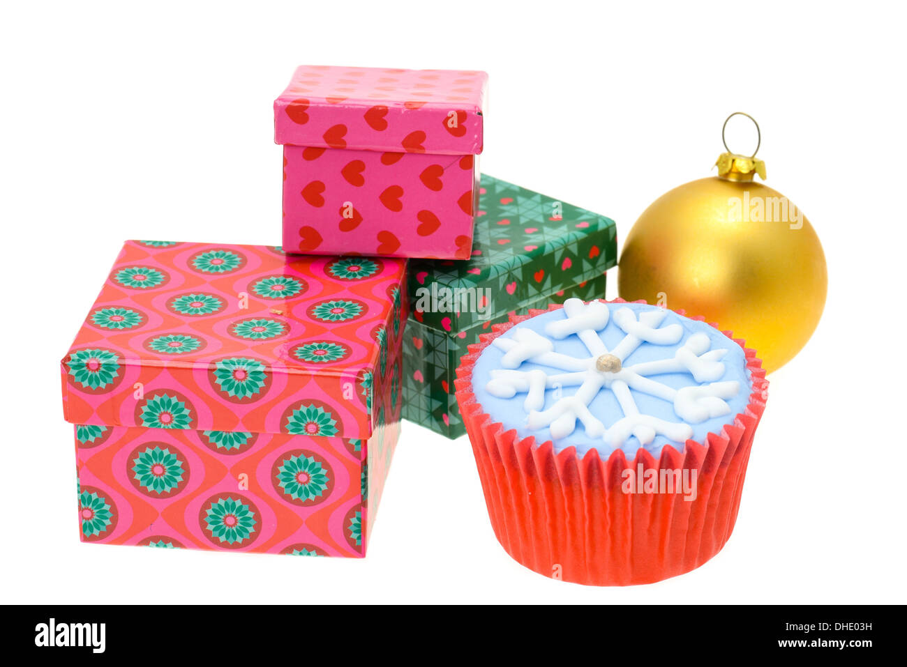 Christmas Present Cupcake