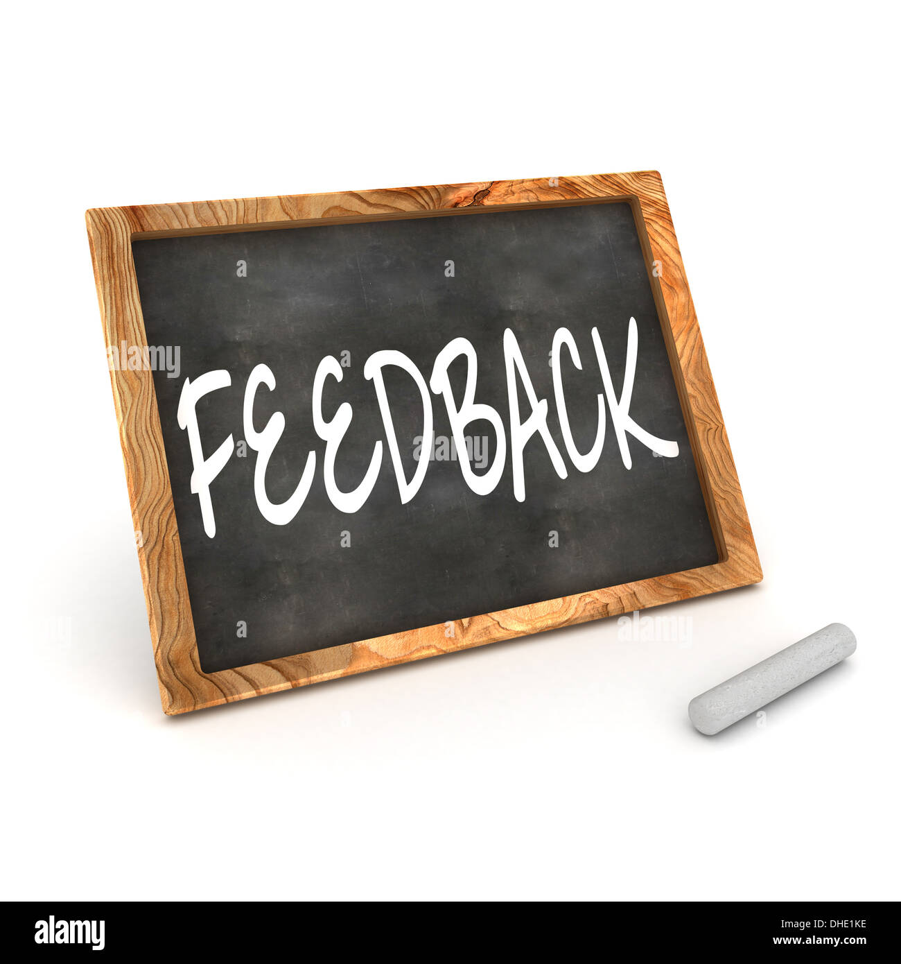 A Colourful 3d Rendered Illustration of a Blackboard Showing Feedback ...