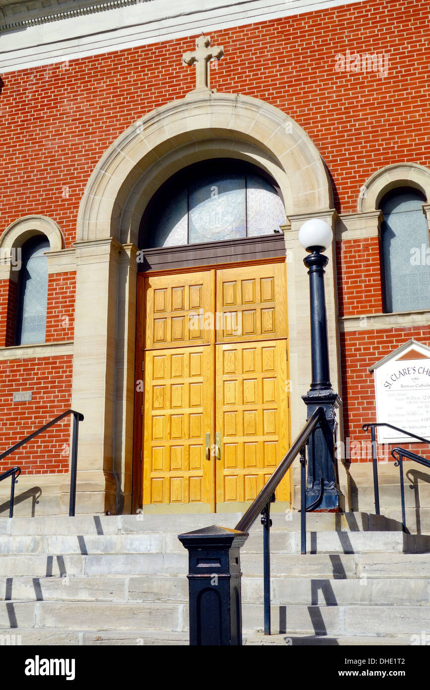 Church entrance in Toronto, Canada Stock Photo - Alamy