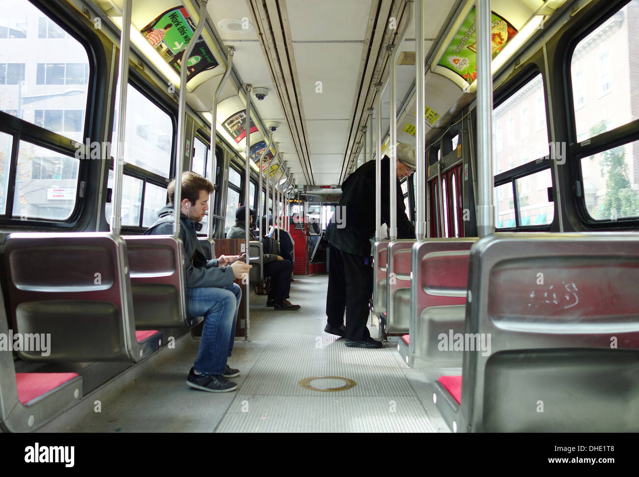 TTC streetcar in Toronto, Canada Stock Photo - Alamy