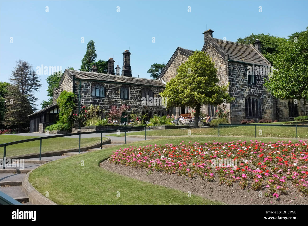 Exterior of Abbey House Museum, Kirkstall, Leeds Stock Photo - Alamy
