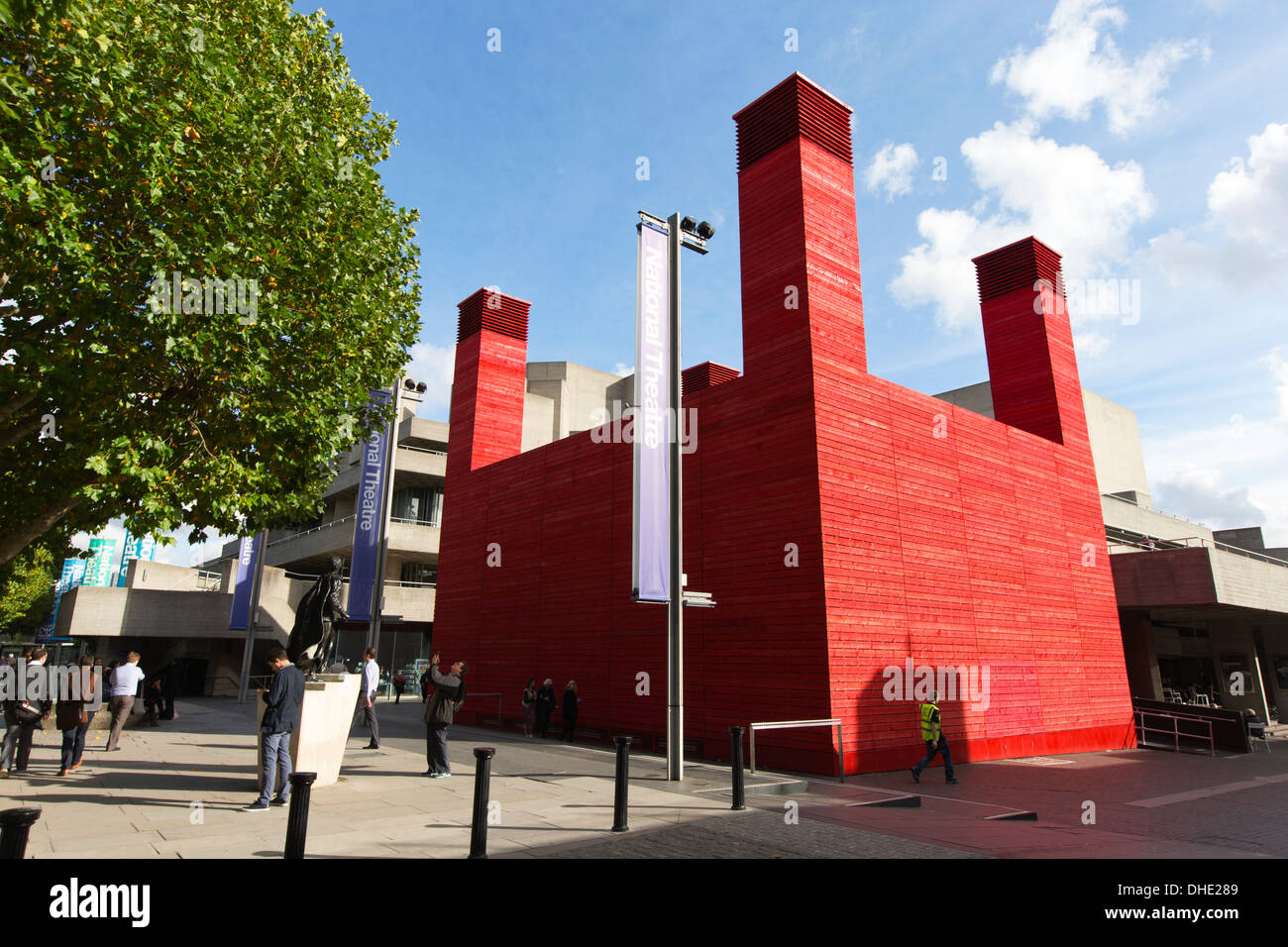 The Shed. A temporary theatre designed by architecture firm Haworth ...