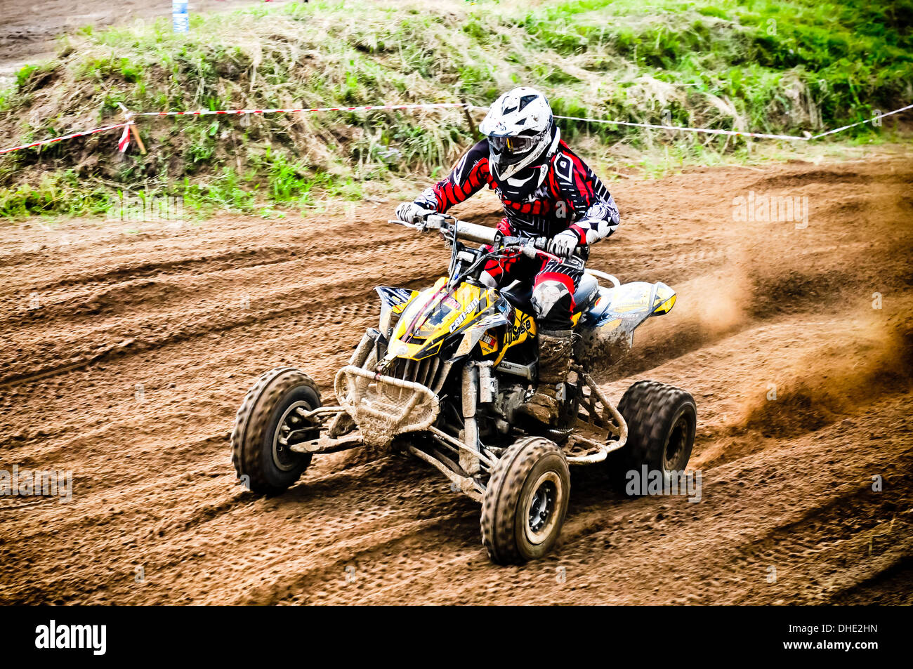 Quadbike jump hi-res stock photography and images - Alamy
