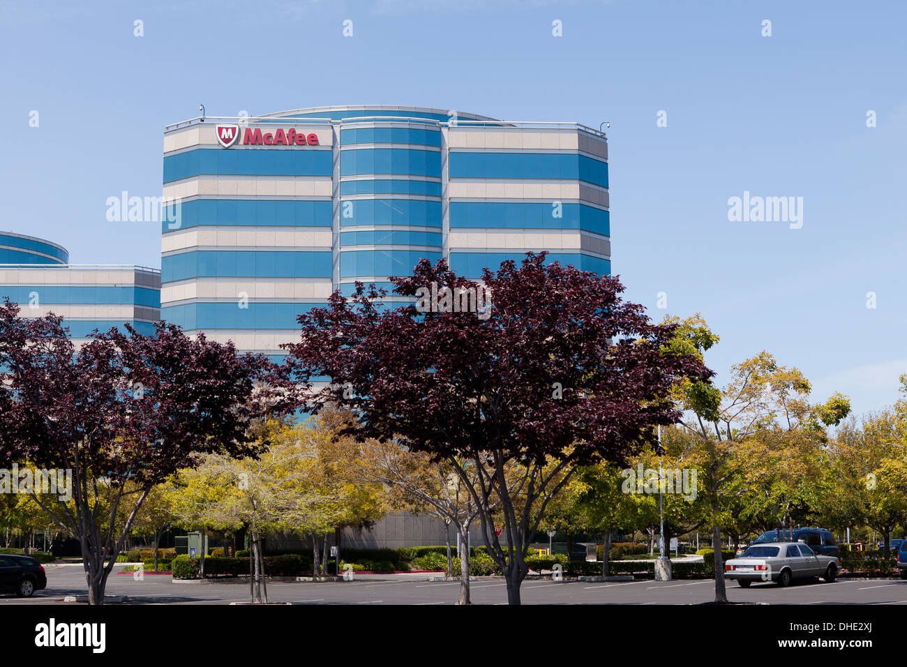 McAfee Inc headquarters building - Santa Clara, California USA Stock ...