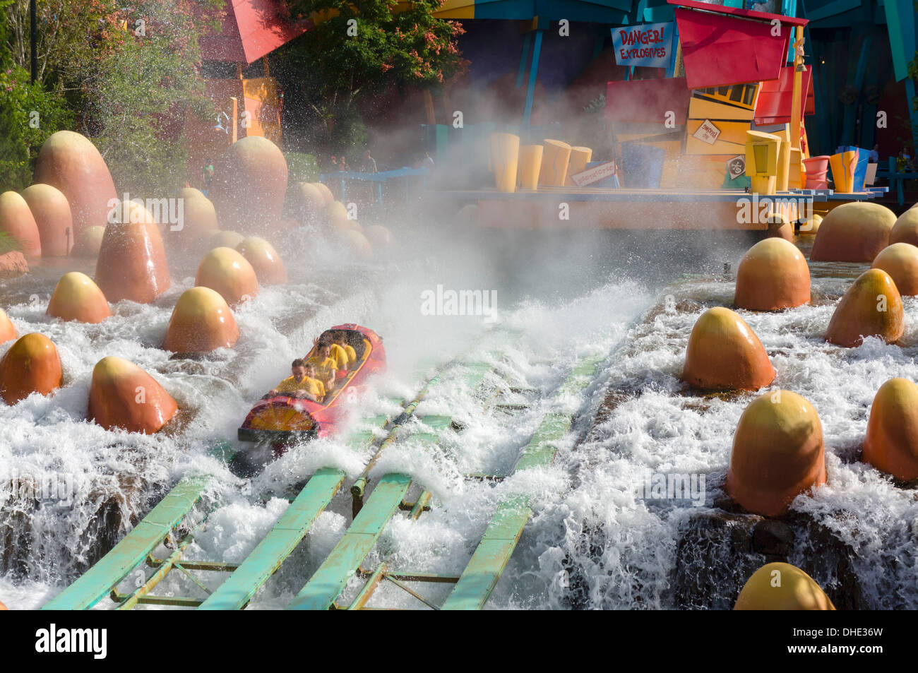 Dudley Do-Right's Ripsaw Falls ride, Islands of Adventure, Universal ...