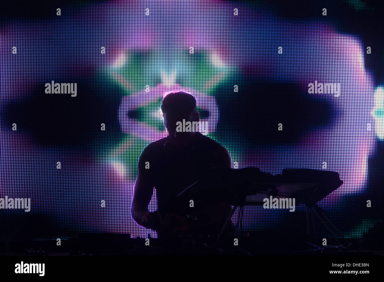 disk jockey dj screens color music party fun dance entertain ...