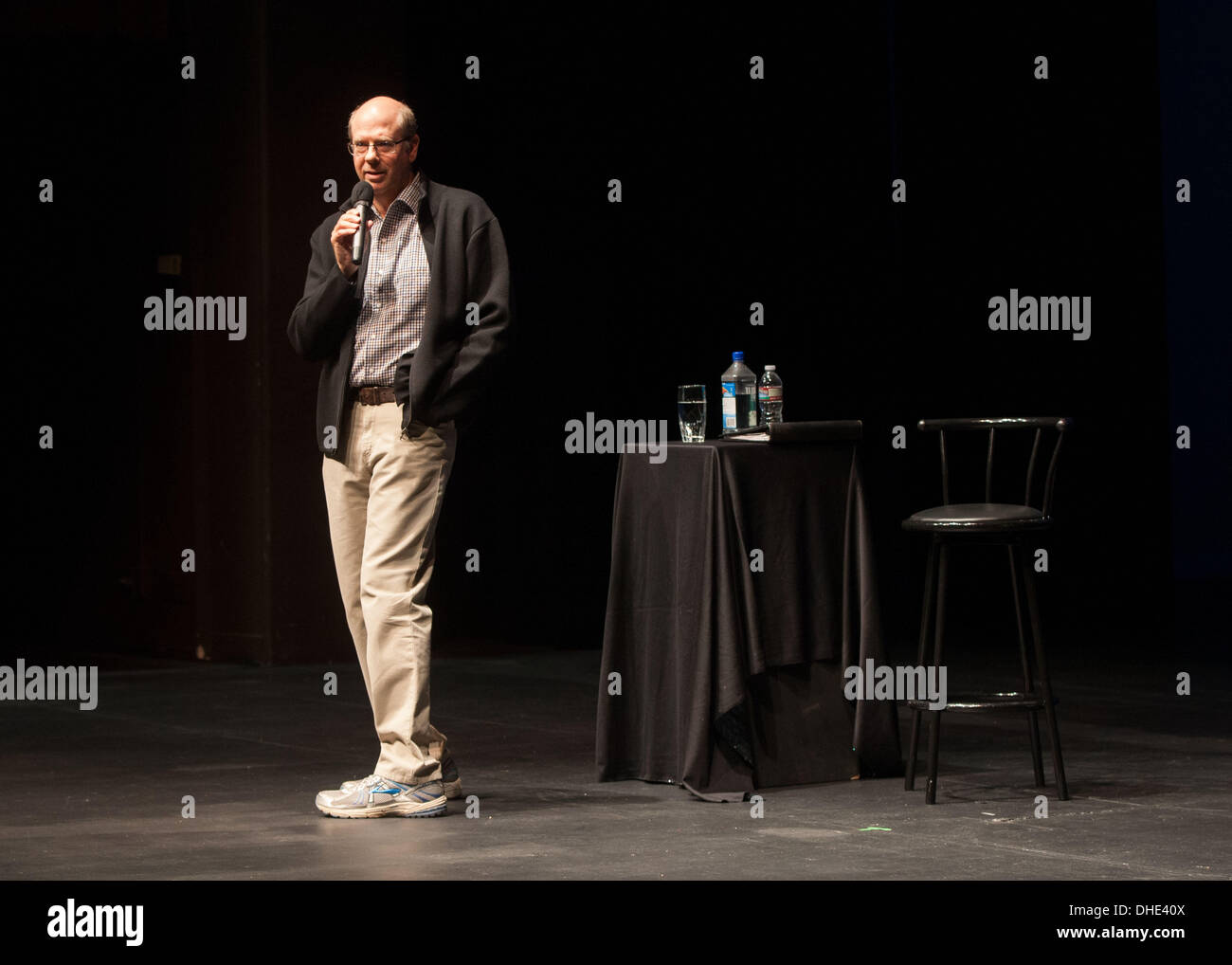 Turlock, CA, USA. 21st Sep, 2013. Stephen Tobolowsky held a story ...