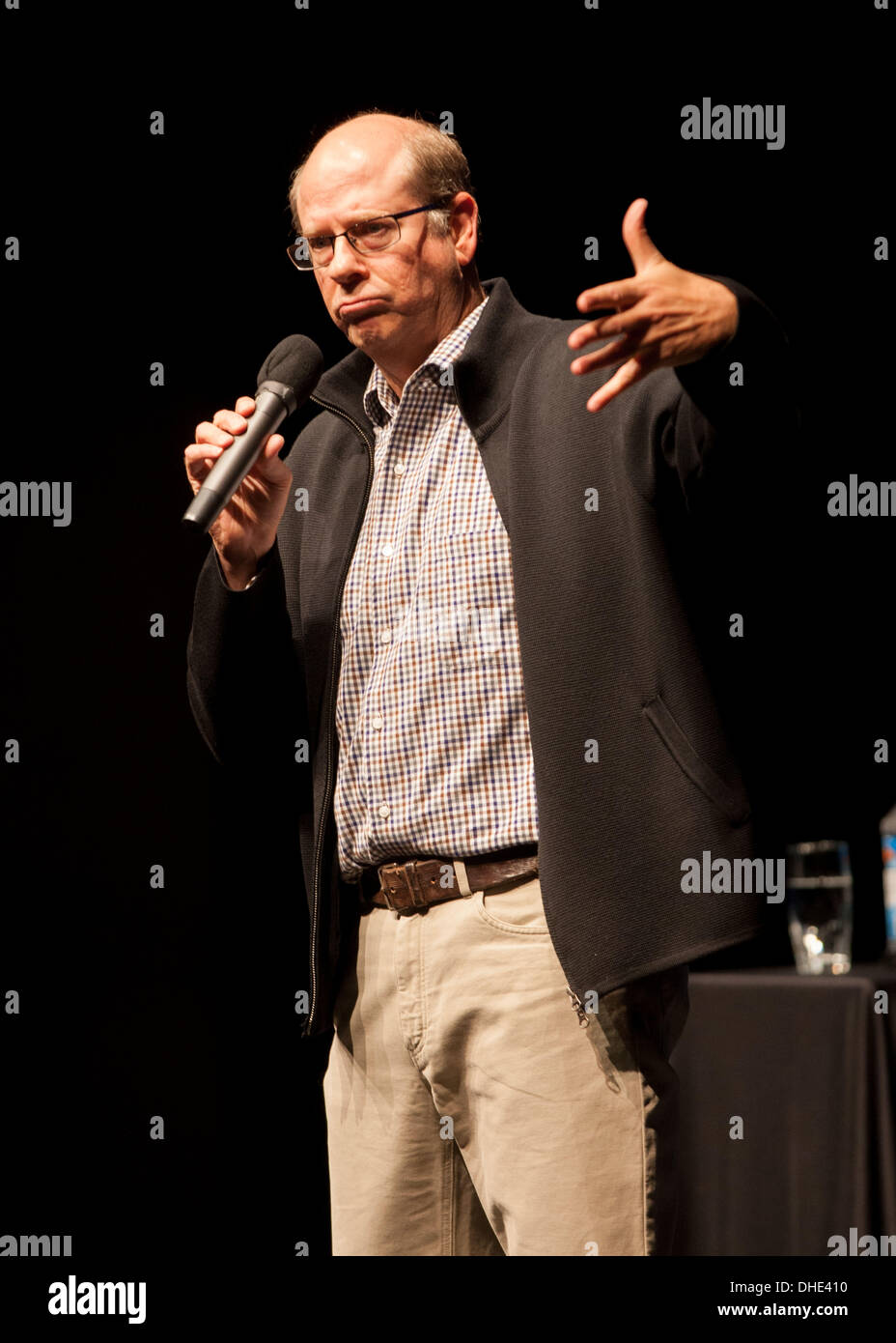 Turlock, CA, USA. 21st Sep, 2013. Stephen Tobolowsky held a story ...