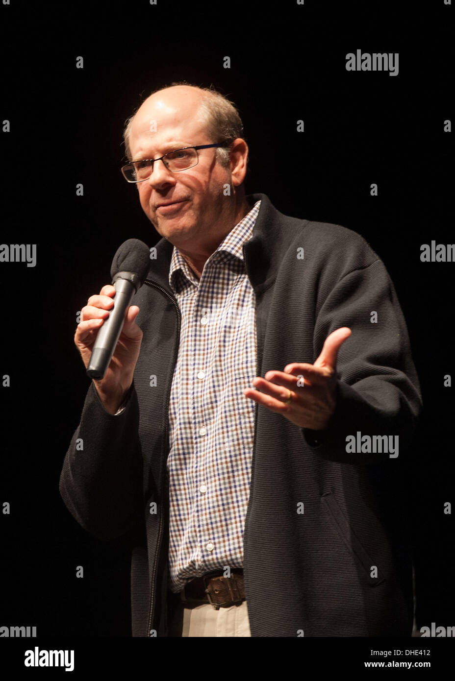 Turlock, CA, USA. 21st Sep, 2013. Stephen Tobolowsky held a story ...