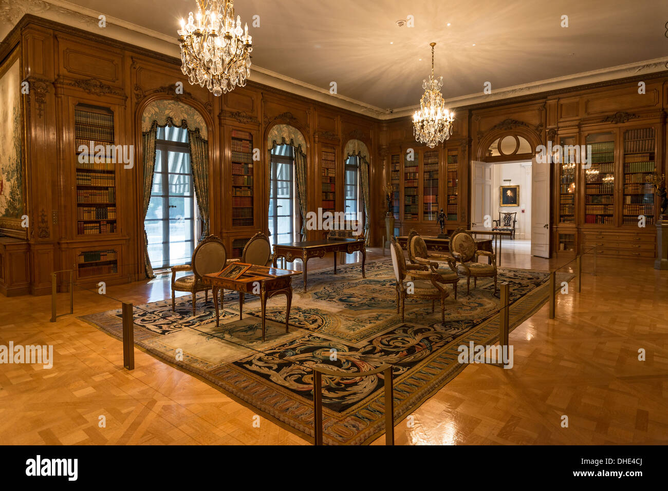 The interior of the beautiful Huntington Art Gallery at the Huntington ...