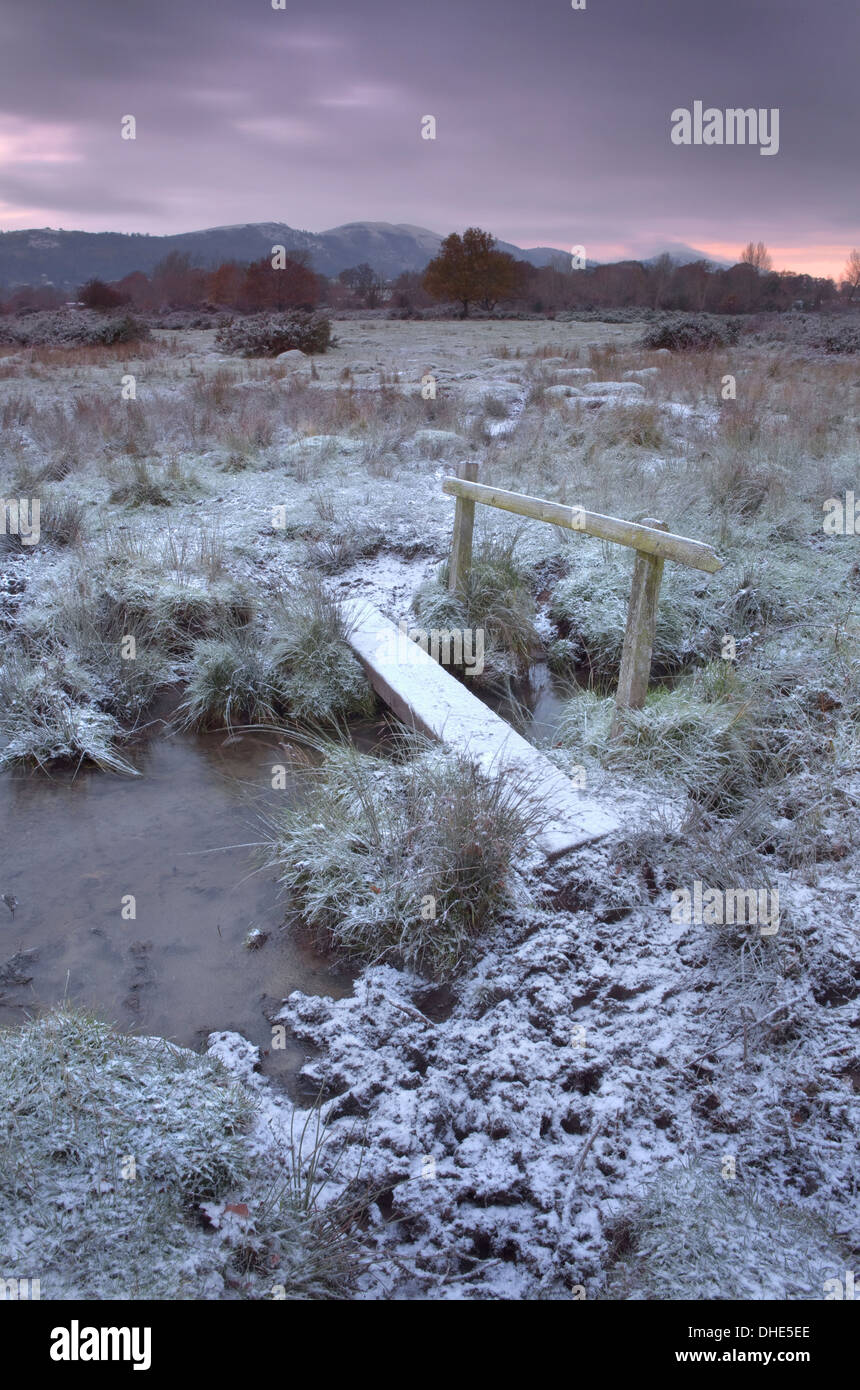 Malvern hills covered in snow hi-res stock photography and images - Alamy