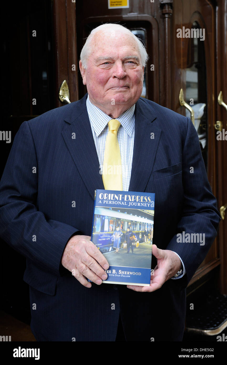 James Sherwood attend the launch of 'Orient Express: A Personal Journey ...