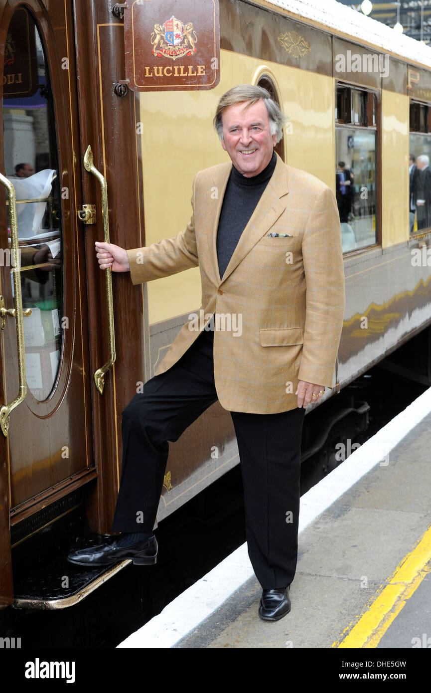 Sir Terry Wogan. attend the launch of 'Orient Express: A Personal ...