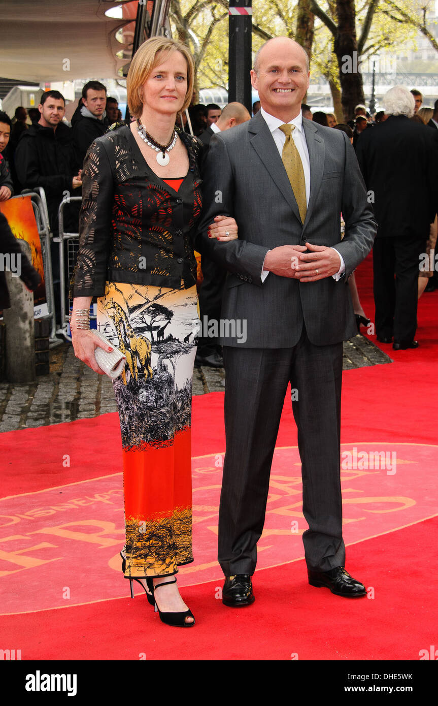 Sion King UK Premiere of 'African Cats' in aid of Tusk at BFI Southbank ...