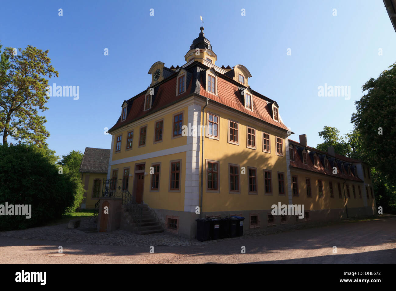 Gentlemen's lodge by the Schloss Belvedere palace, Weimar, Thuringia ...