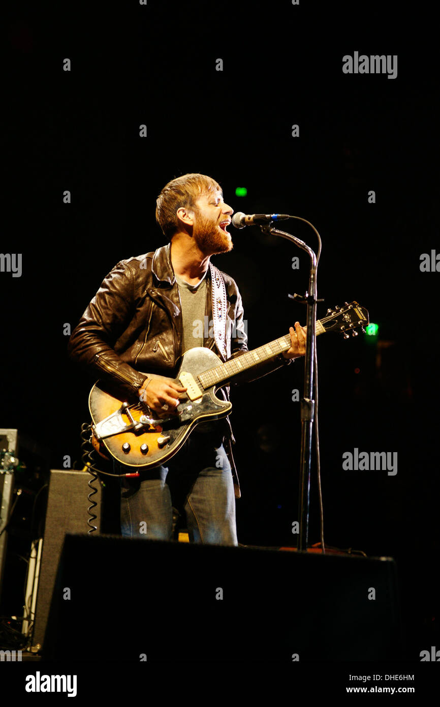 Auerbach of The Black Keys performing at the Frank Erwin Center Austin ...