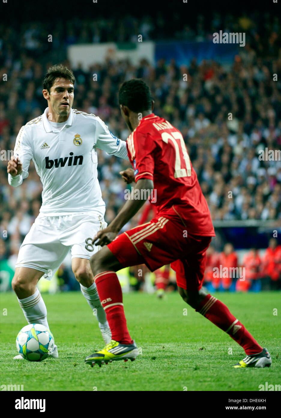 Kaka UEFA Champions League semi-final match between Real Madrid vs ...
