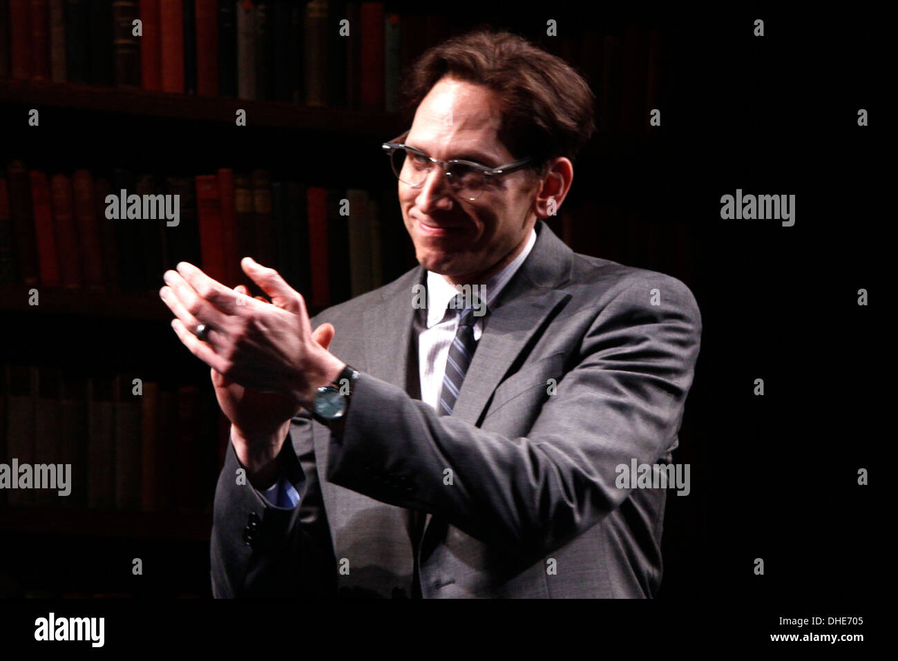 Stephen Kunken Opening night of the MTC production of 'The Columnist ...