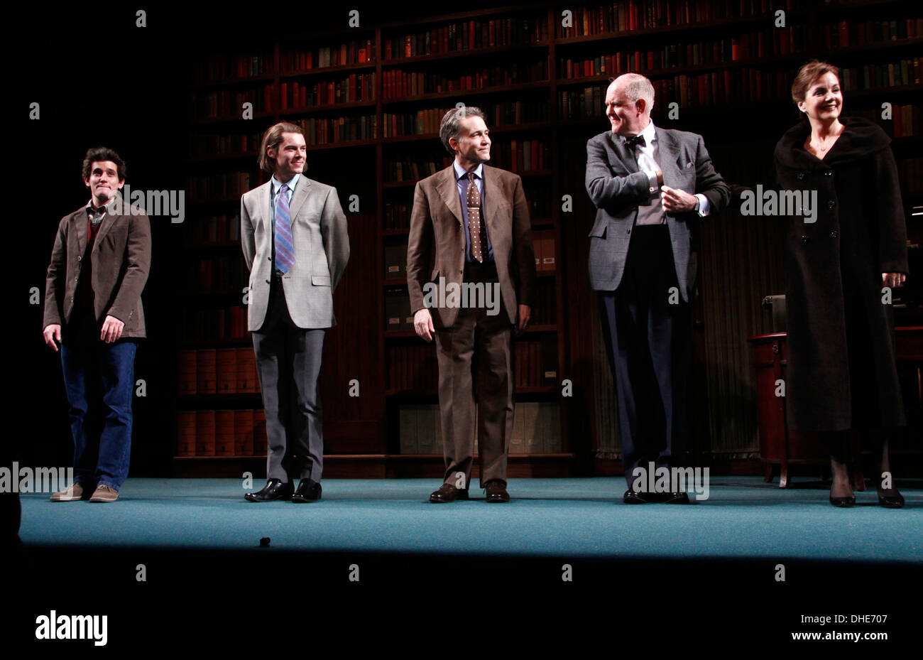 Marc Bonan, Brian J. Smith, Boyd Gaines, John Lithgow and Margaret ...