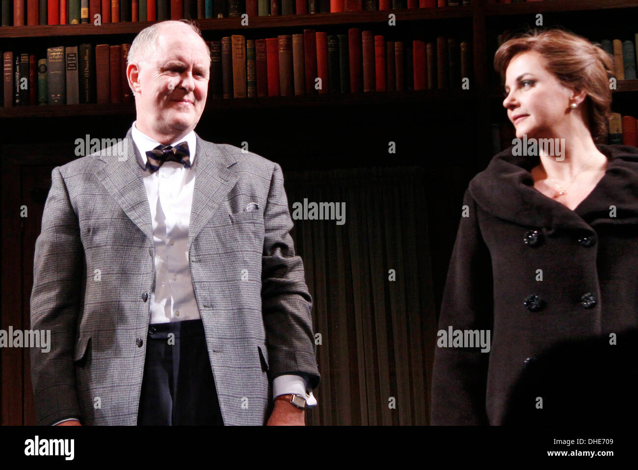 John Lithgow and Margaret Colin Opening night of the MTC production of ...