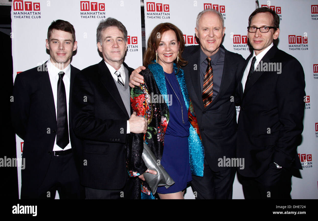Brian J. Smith, Boyd Gaines, Margaret Colin, John Lithgow and Stephen ...