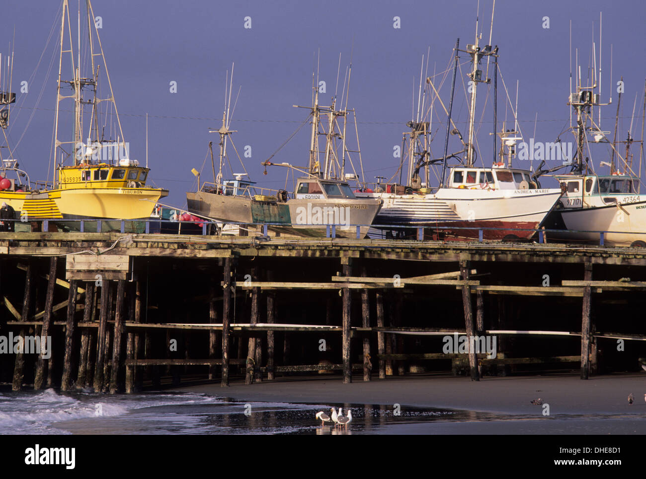 Port orford oregon dock hi-res stock photography and images - Alamy