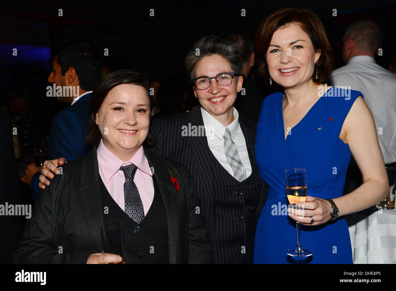 London England 7th Nov 2013 : Susan Calman,Lee Cormack and Jane Hill at ...