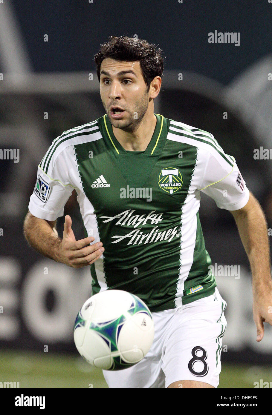 Portland, OR, USA. 7th Nov, 2013. November 7, 2013: Diego Valeri (8) of ...