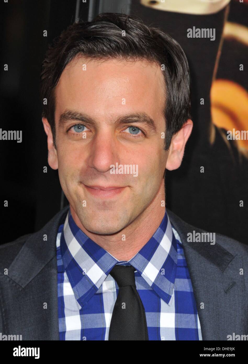 Los Angeles, CA, USA. 7th Nov, 2013. B.J. Novak at arrivals for SAVING ...
