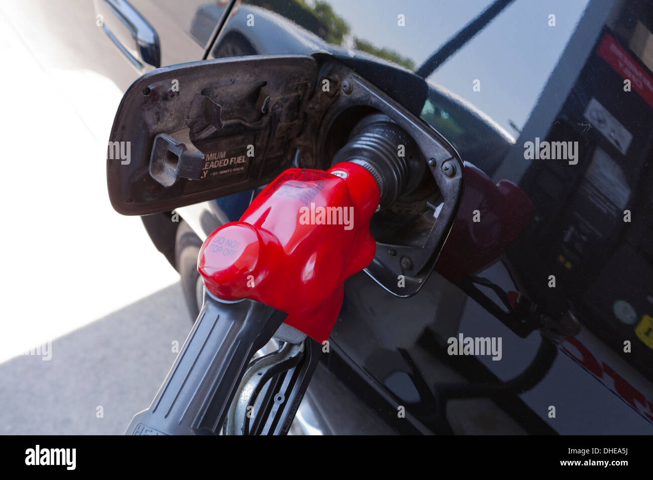 Gas pump mounted on car - USA Stock Photo - Alamy