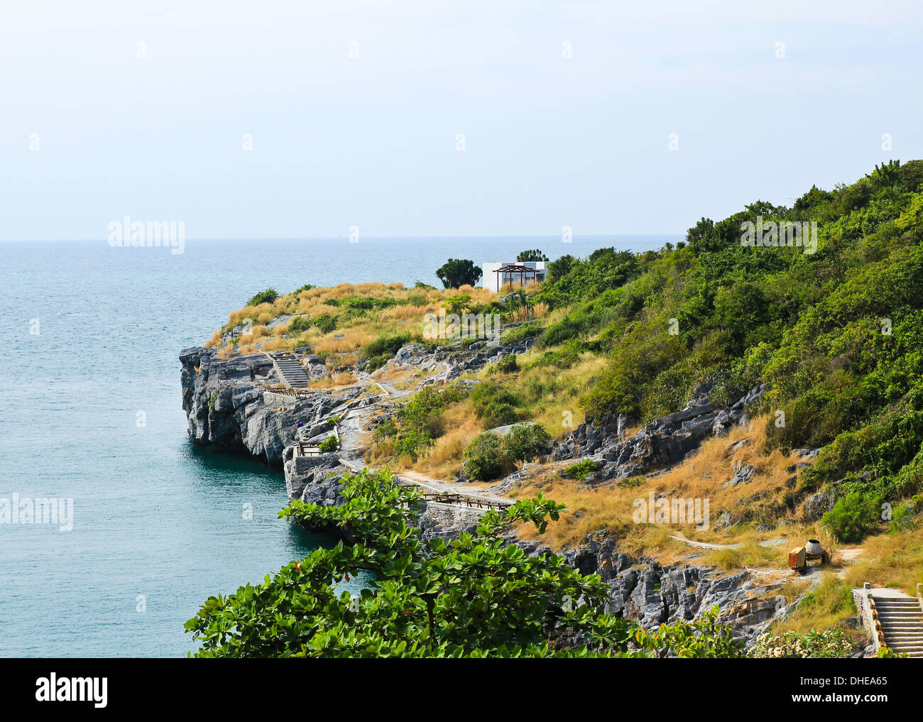 The Beautiful view on Sri chang island at sriracha ampor ,chonburi ...