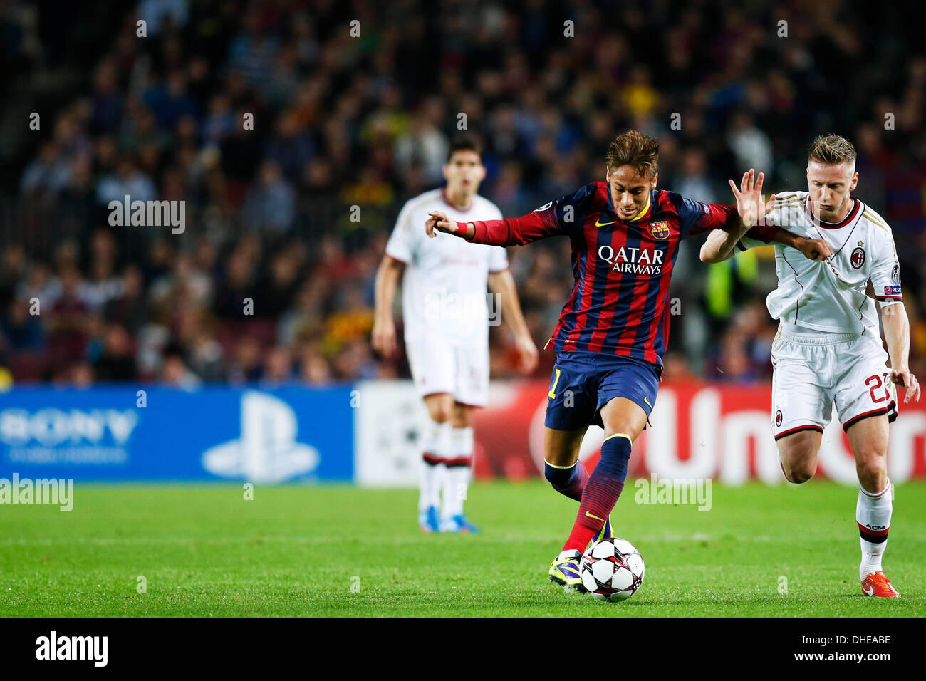 Milan barcelona group h hi-res stock photography and images - Alamy