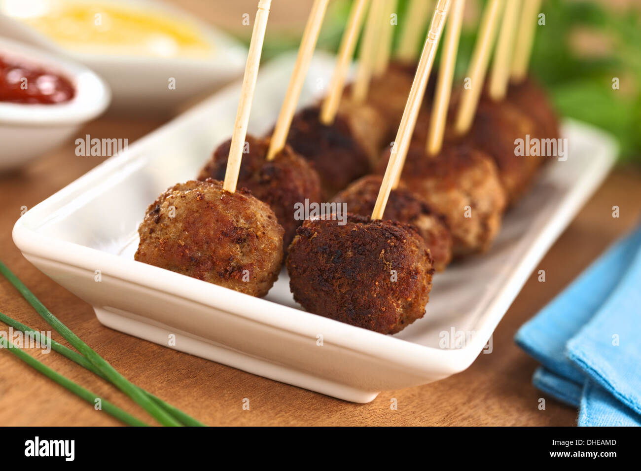 Toothpick appetizers hi-res stock photography and images - Alamy