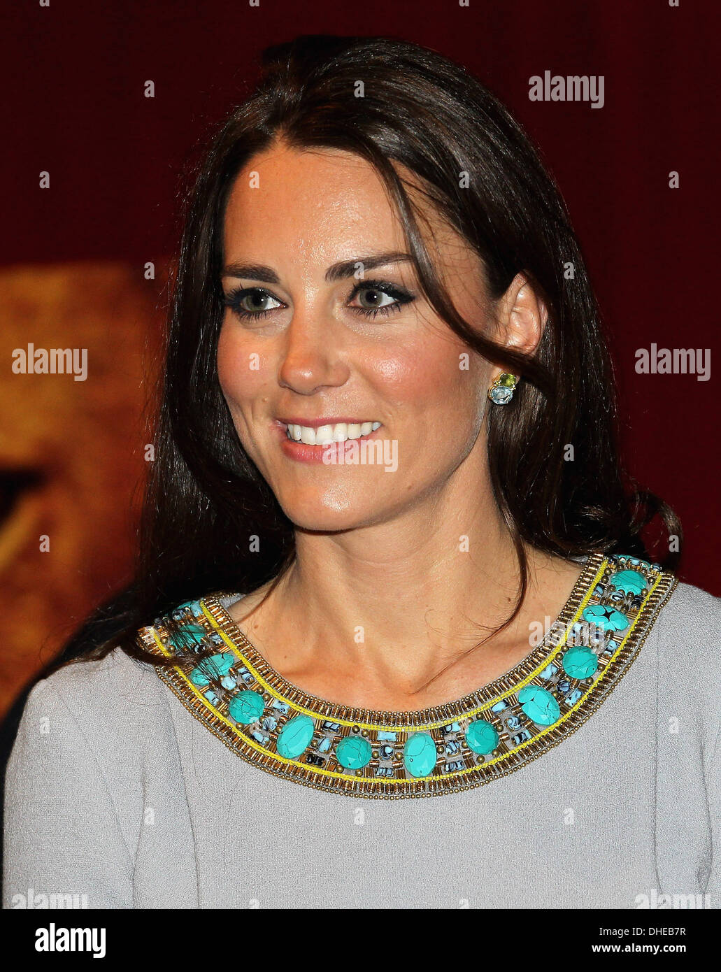 Catherine Duchess of Cambridge arriving at premiere of African Cats at ...