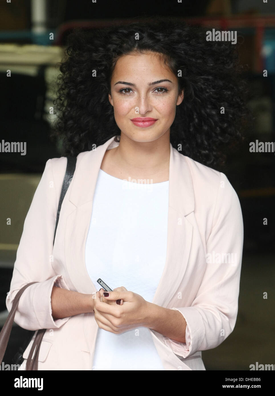 Anna shaffer at the itv studios london hi-res stock photography and ...