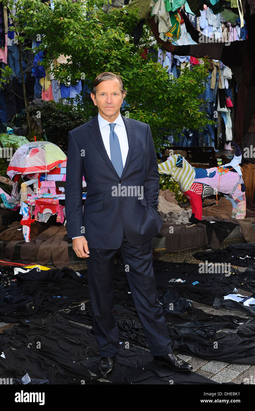 Marc Bolland (M&S CEO) launch of Marks And Spencer clothing initiative ...