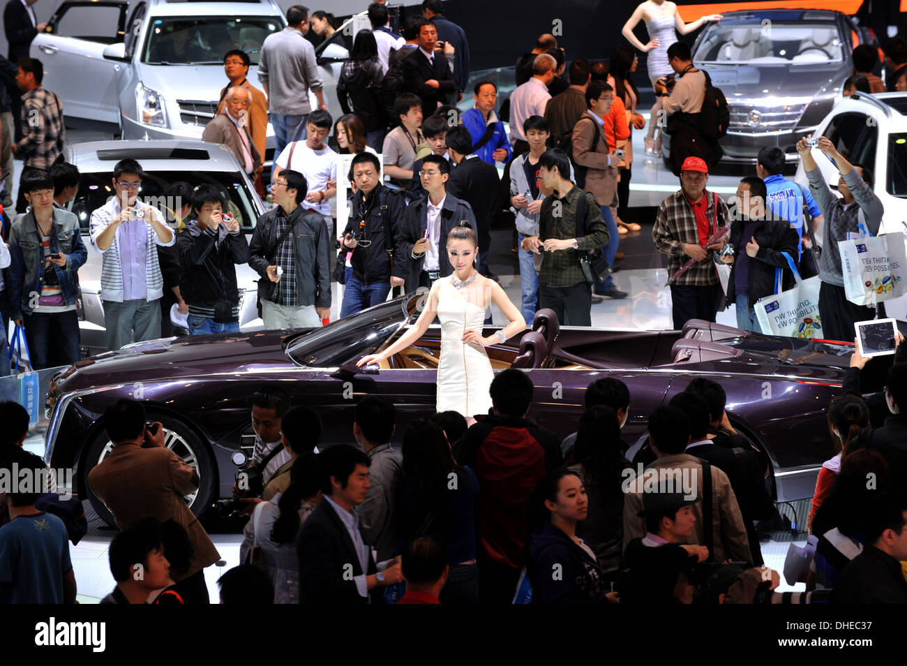Atmosphere Beijing International Automotive Exhibition 2012 held at ...