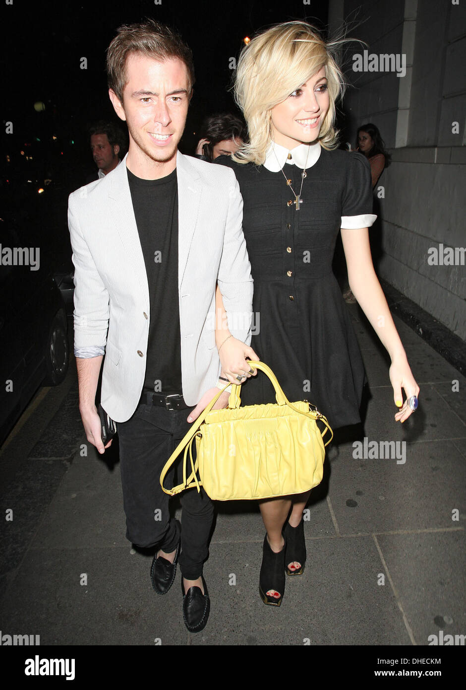 Pixie Lott at launch of Lion pop-up restaurant at Brompton Club London ...