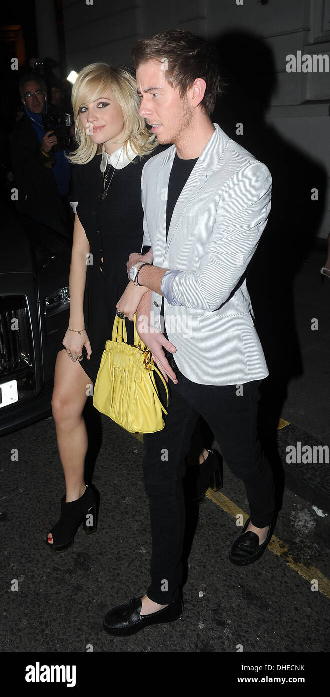 Pixie Lott at launch of Lion pop-up restaurant at Brompton Club London ...