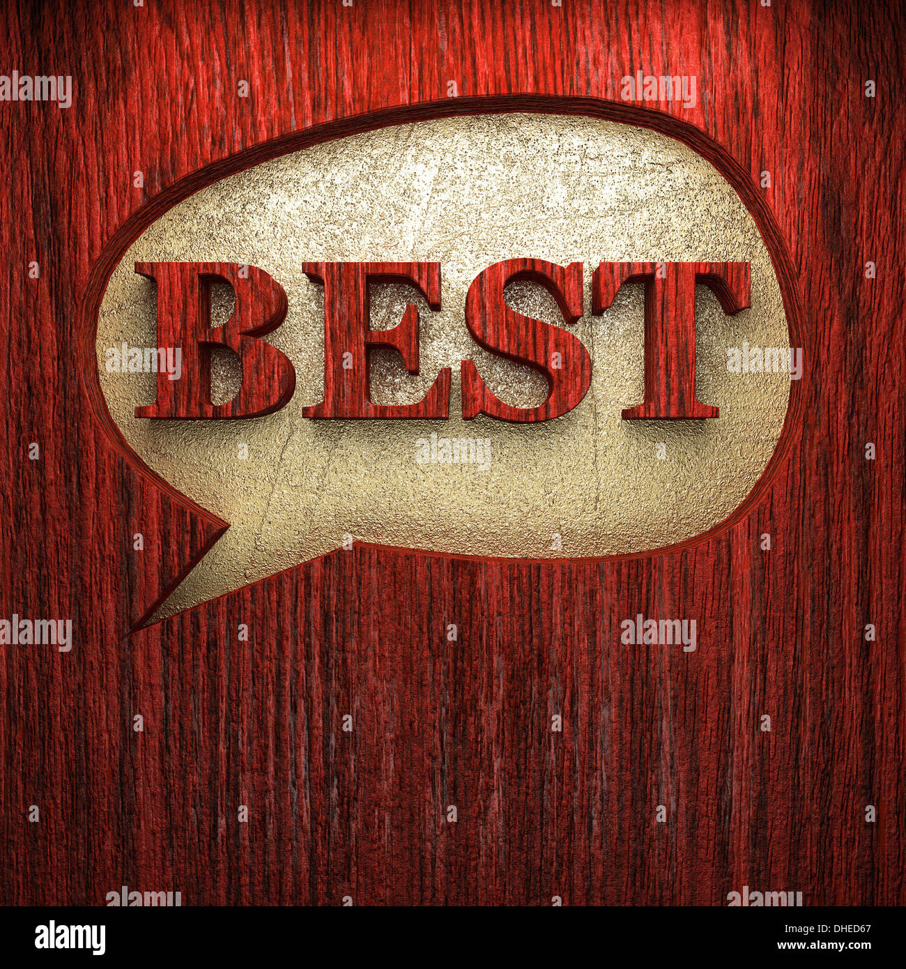 red wood sign golden background Stock Photo - Alamy