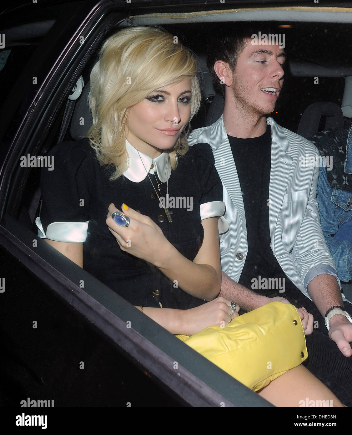 Pixie Lott leaving a private party with friends at 5am Pixie appeared ...
