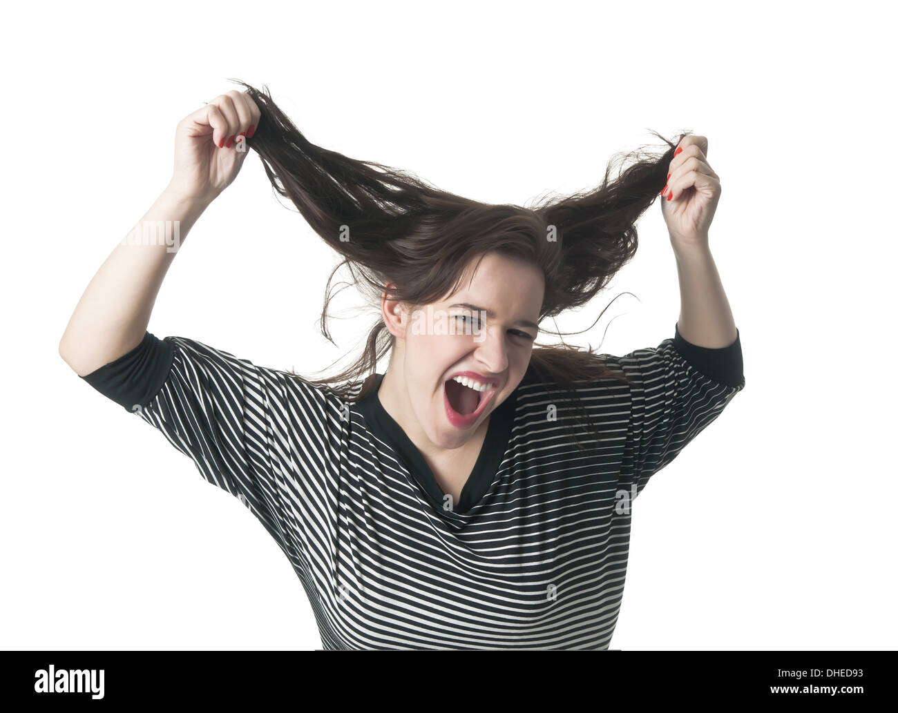 Female tousled hi-res stock photography and images - Alamy