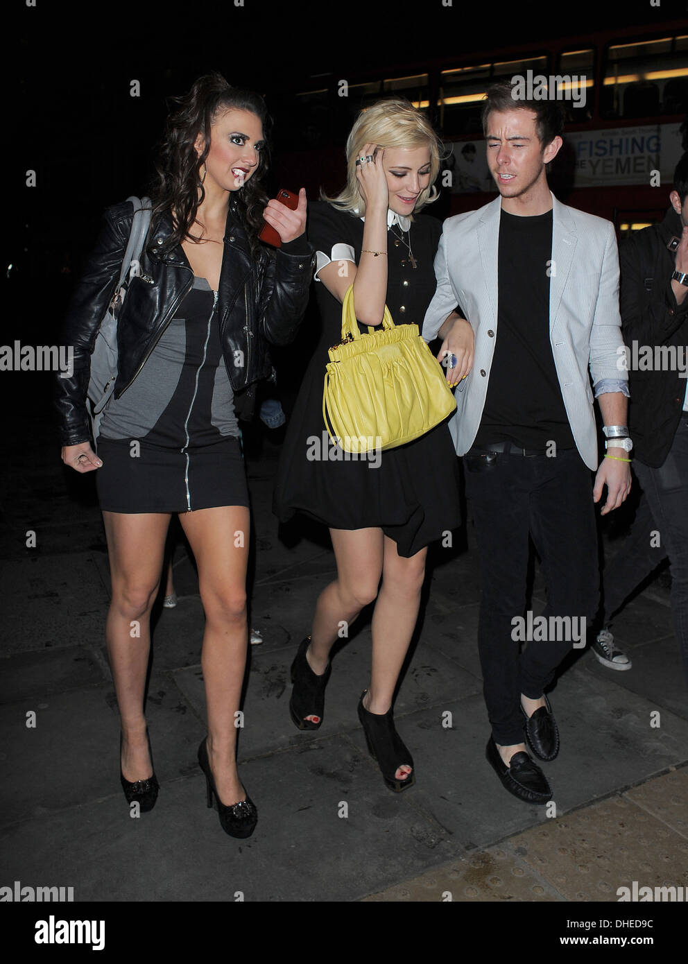 Pixie Lott leaving a private party with friends at 5am Pixie appeared ...