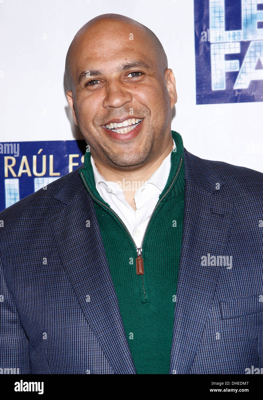Cory Booker Opening night of Broadway musical ‘Leap Of Faith’ at St ...