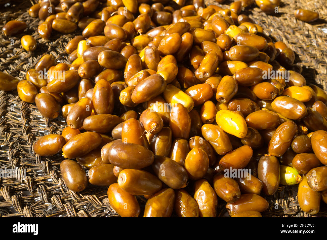 Dates for sale on a street market stall Stock Photo - Alamy
